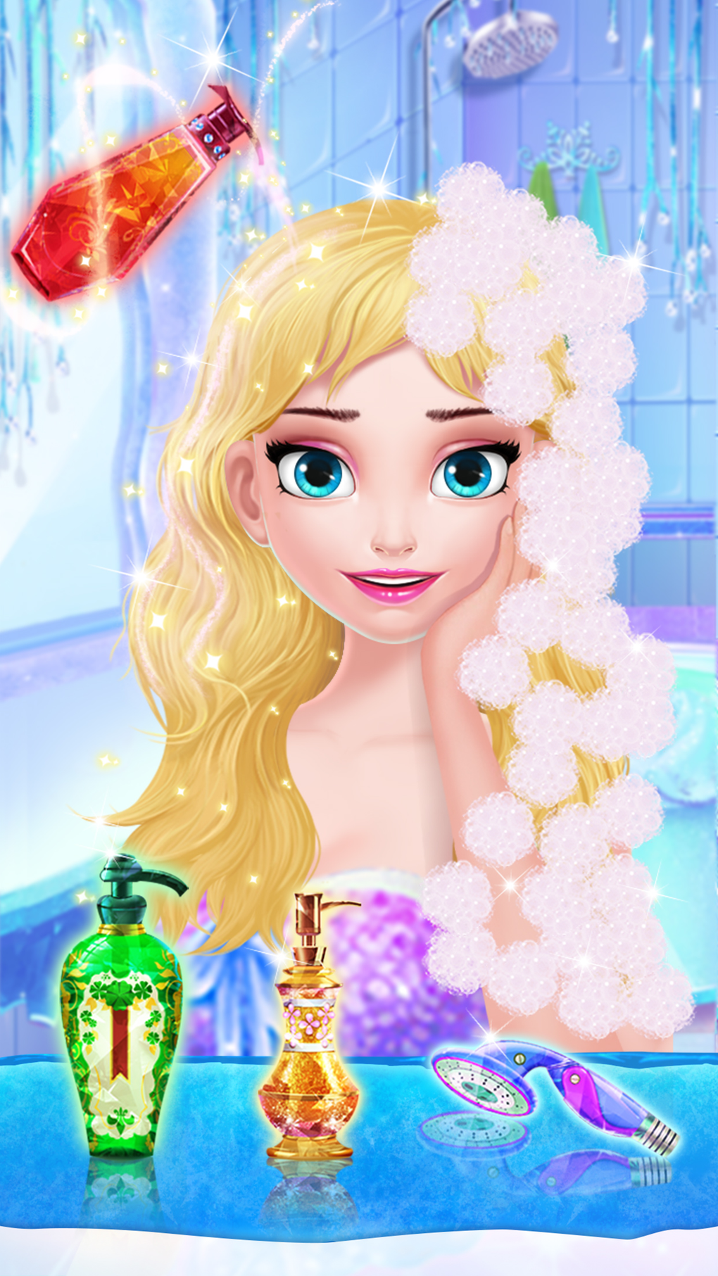 Ice Queen Spa Girls Makeup For Iphone Download