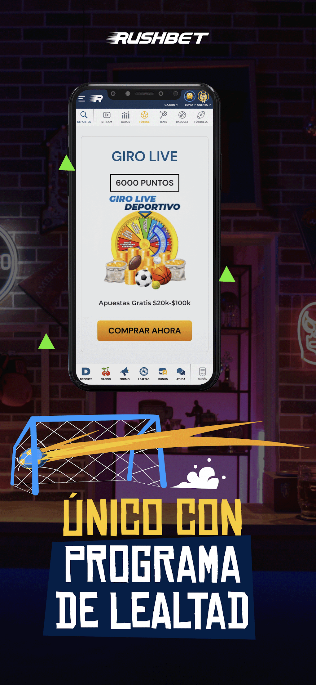 Rushbet Colombia para Android - Descargar
