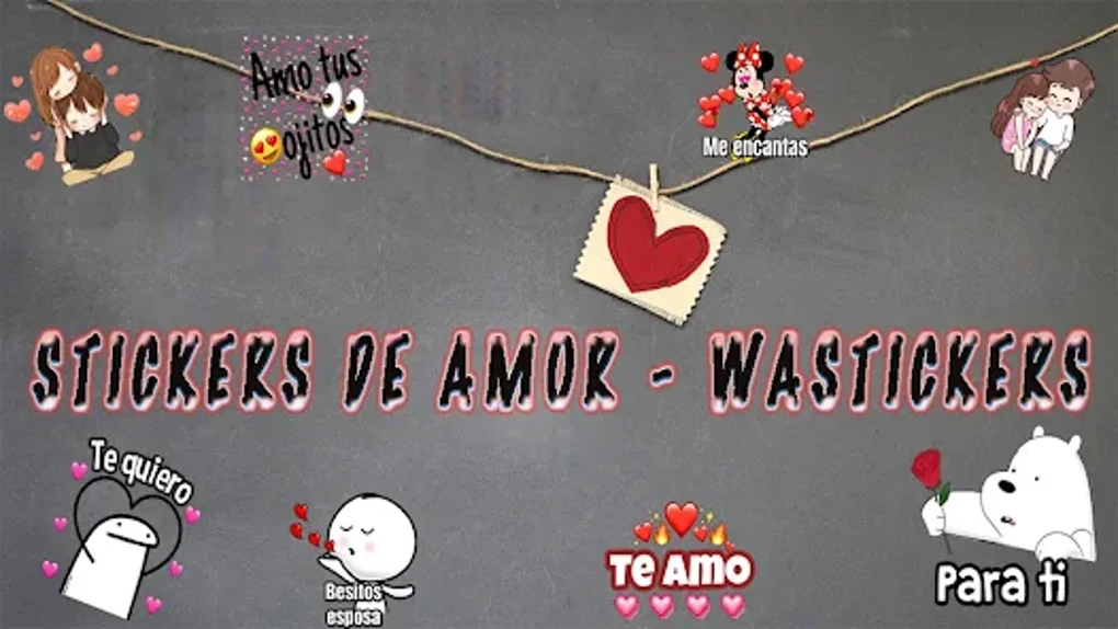 Stickers de amor - WASticker para Android - Descargar