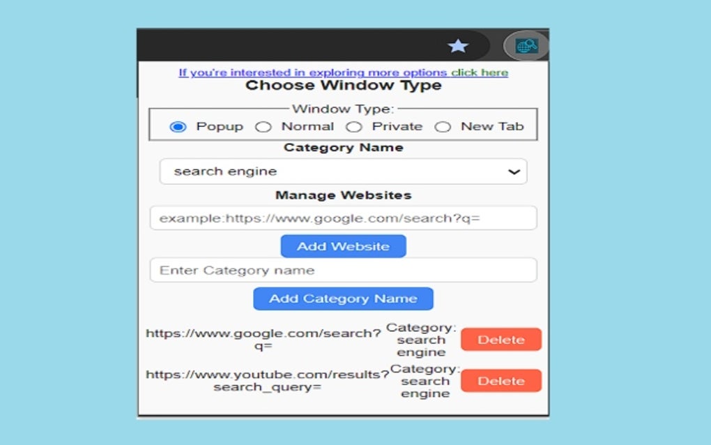 Search Tool for Google Chrome - Extension Download