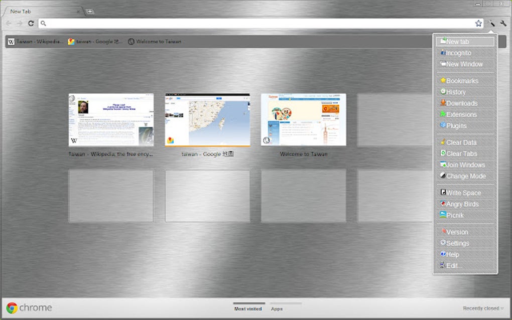 MyMenu for Google Chrome - Extension Download