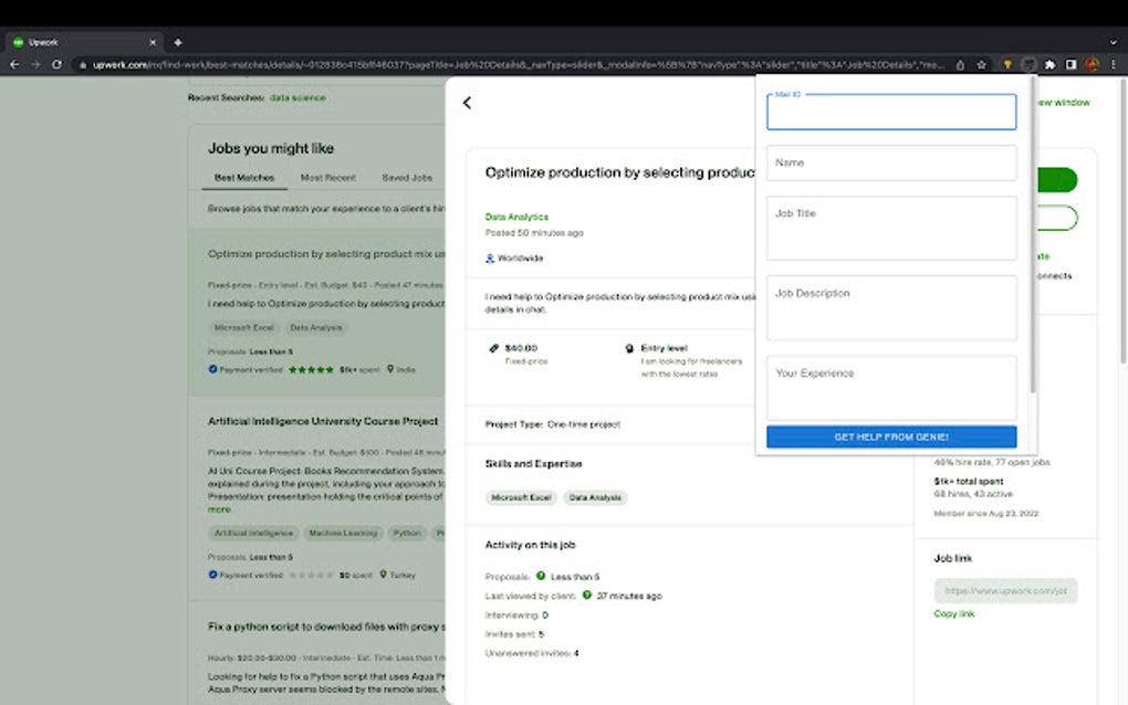 Proposal Genie for Google Chrome - Extension Download