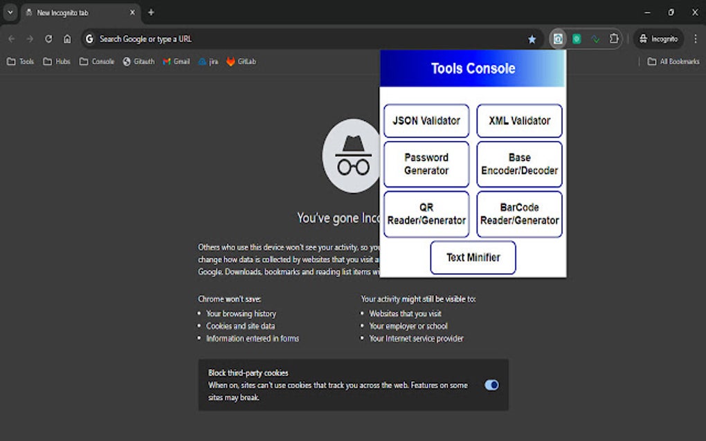 Tools Console Google Chrome 용 - 확장 프로그램 다운로드 Tools Console Google Chrome 용 - 확장 프로그램 다운로드