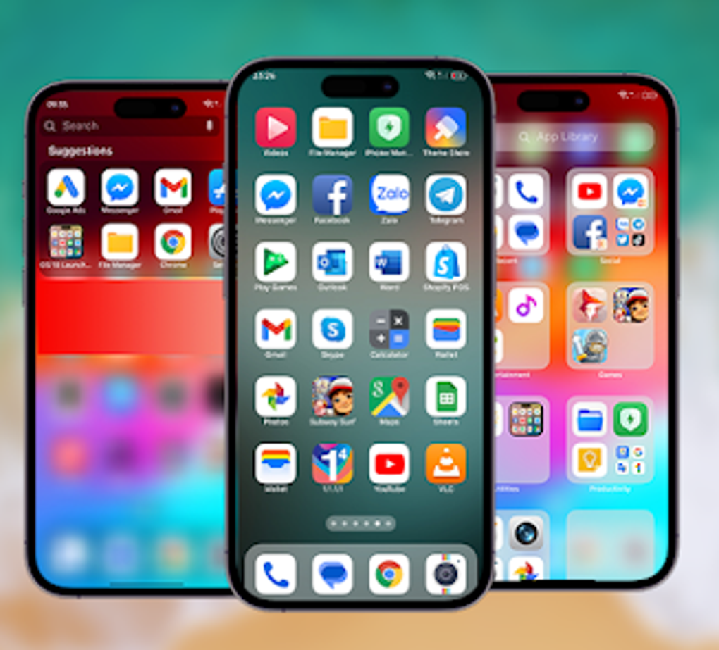 OS 18 Launcher Phone 16 Pro สำหรับ Android - ดาวน์โหลด