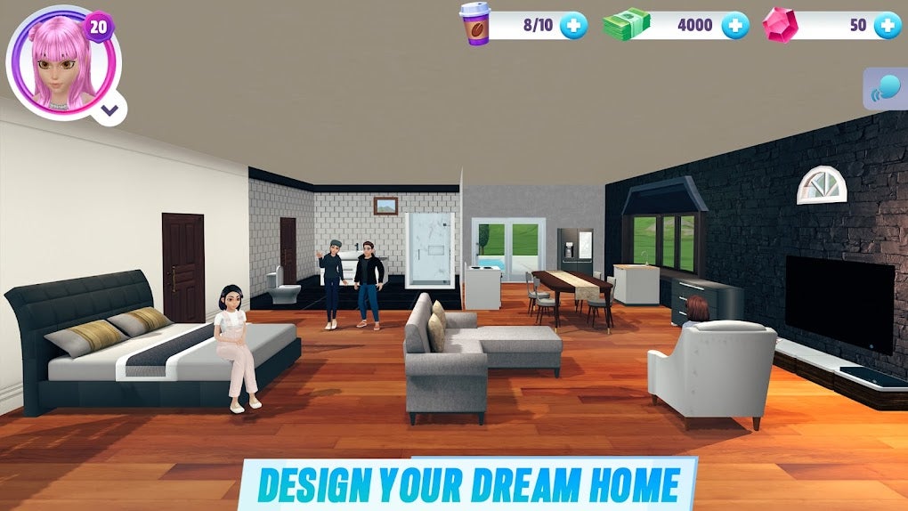 Virtual Sim Story: 3D Dream Home Life APK for Android - Download