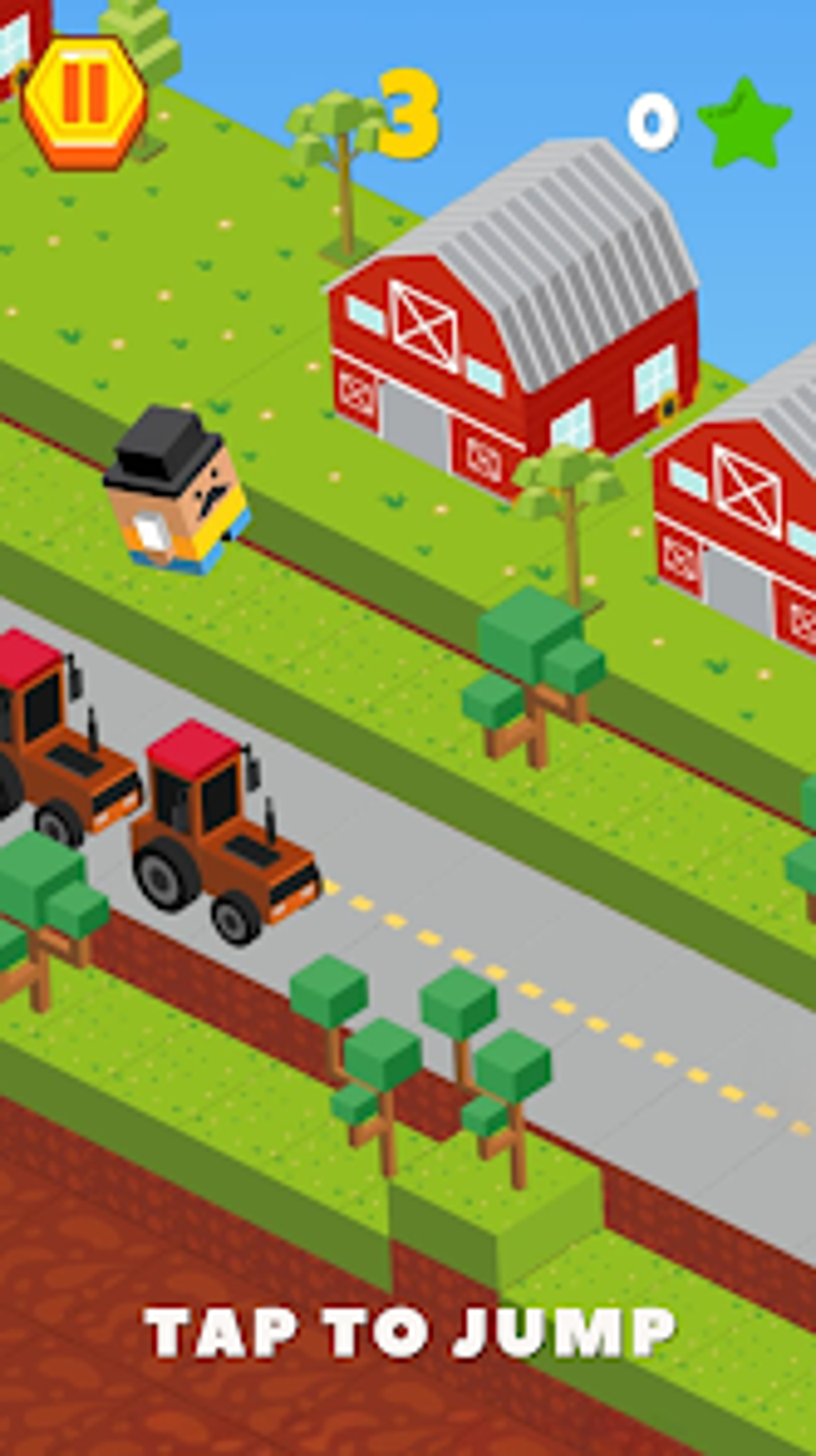 Hop Run: Blocky Road for Android - Download