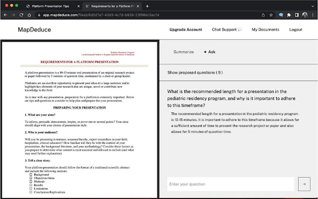 MapDeduce for Google Chrome - Extension Download