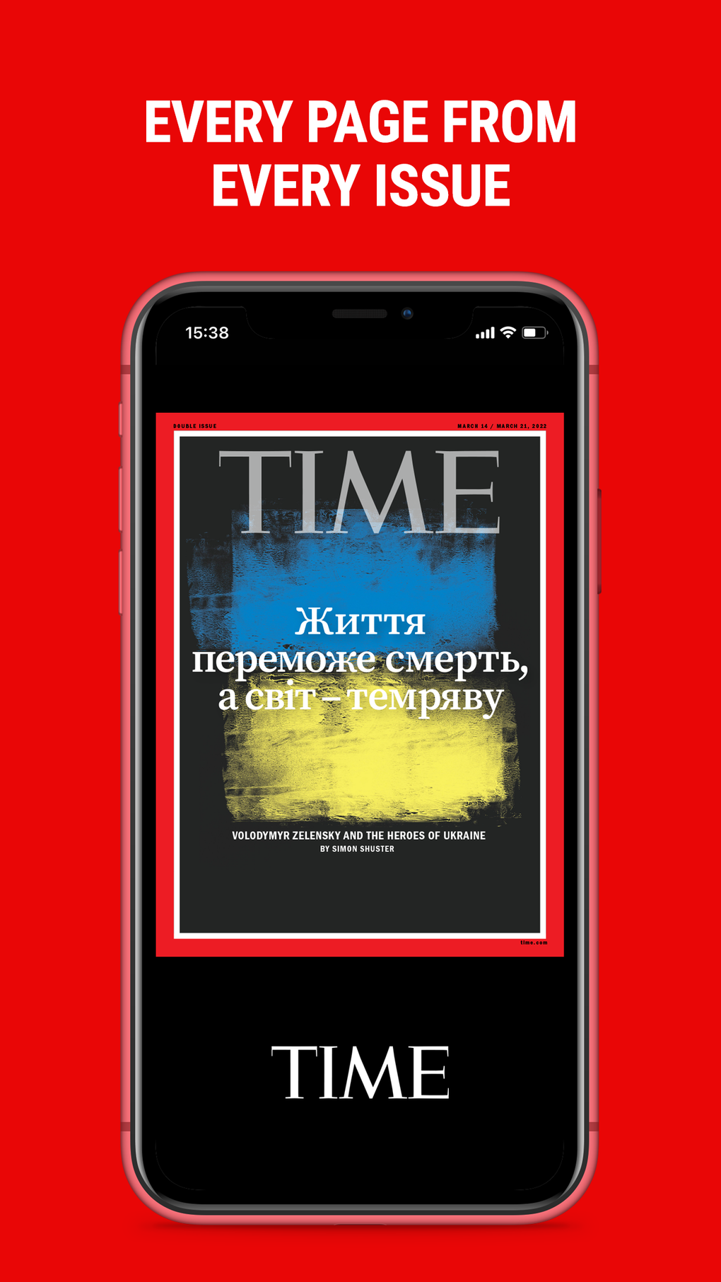 Time Magazine Europe for iPhone - Download