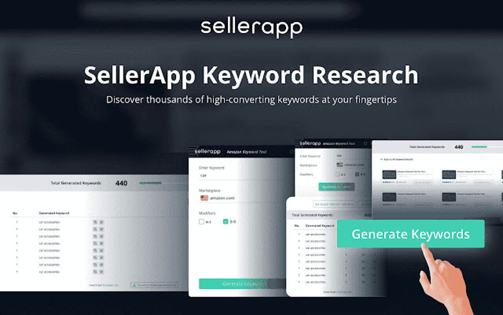 Amazon Keyword Tool for free: SellerApp para Google Chrome - Extensión ...