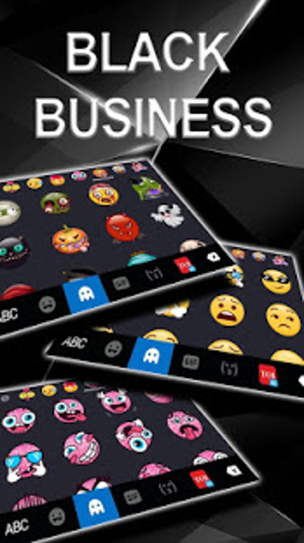 Black Classic Business Keyboard Theme APK for Android - Download