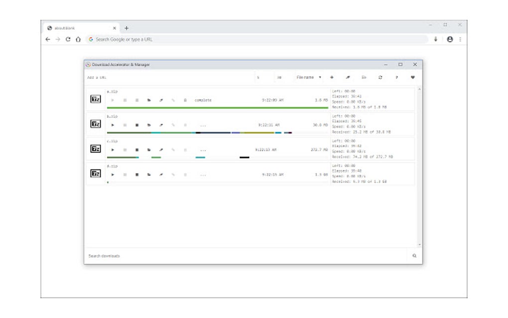 Download Accelerator & Manager for Google Chrome - Extension Download
