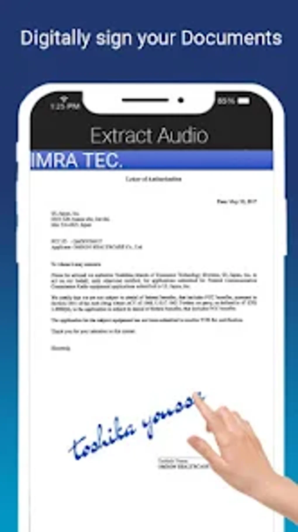 Digital signature Maker para Android - Descargar