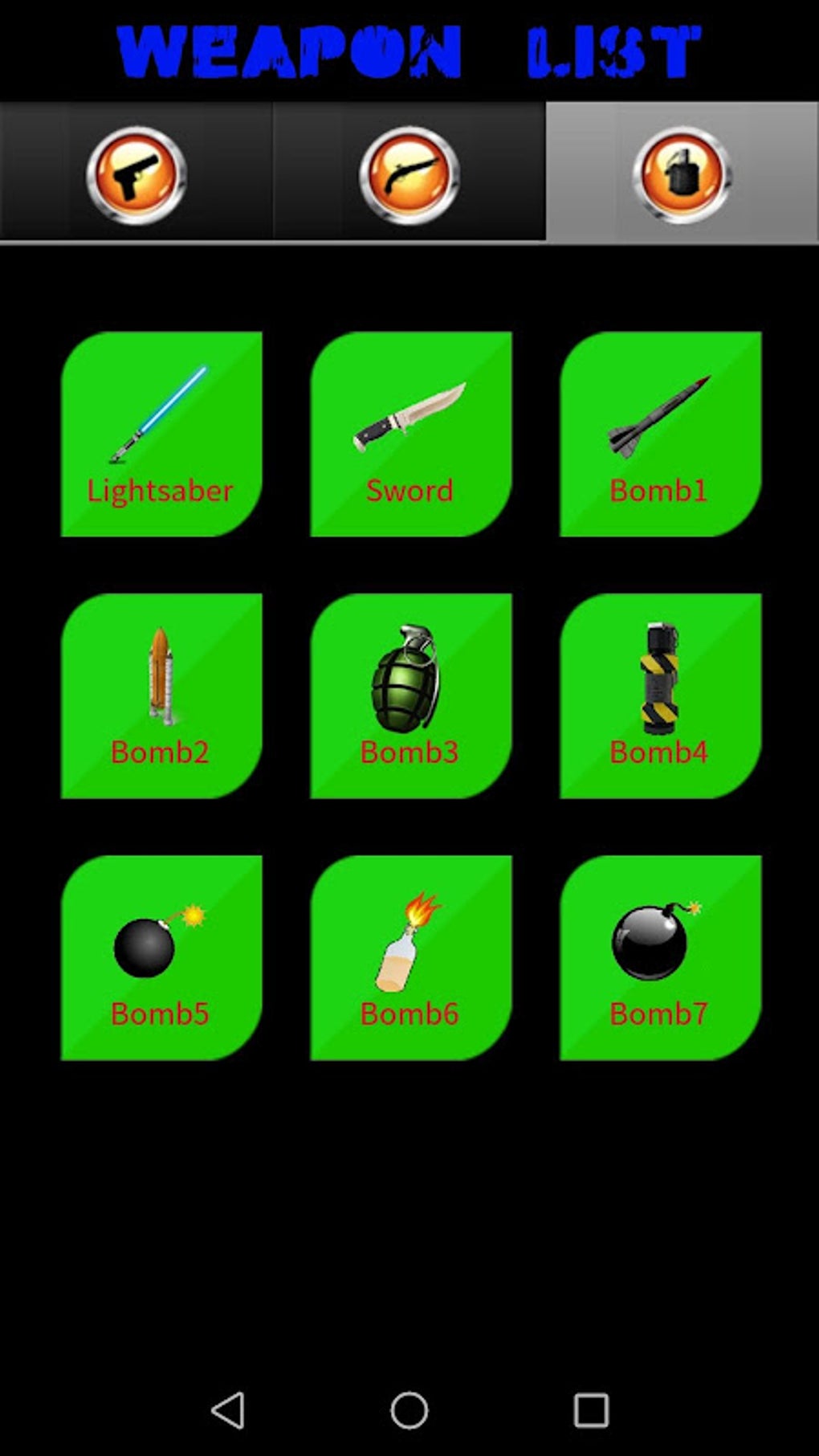 Weapons Simulator APK per Android - Download