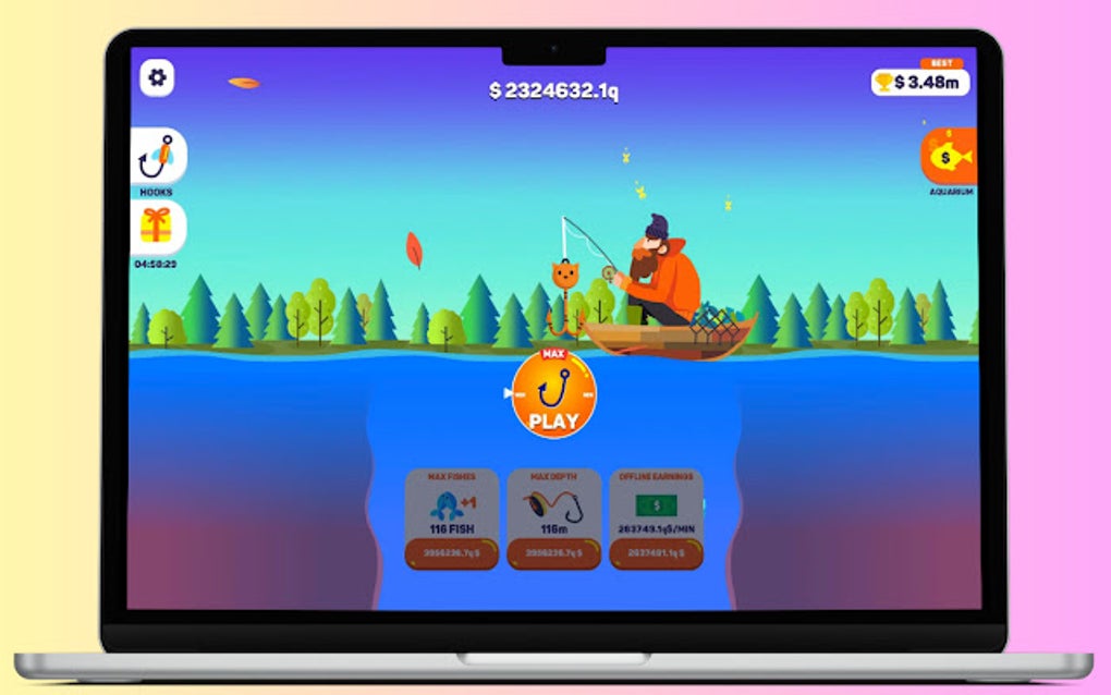 Tiny Fishing - Free Game Google Chrome 용 - 확장 프로그램 다운로드