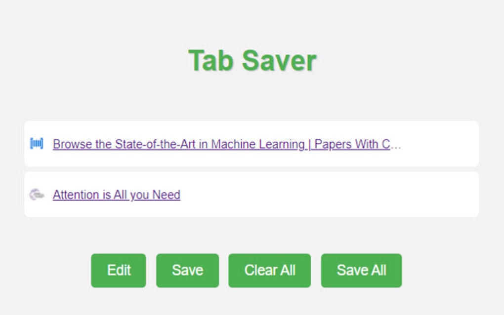 Tab Saver para Google Chrome - Extensión Descargar