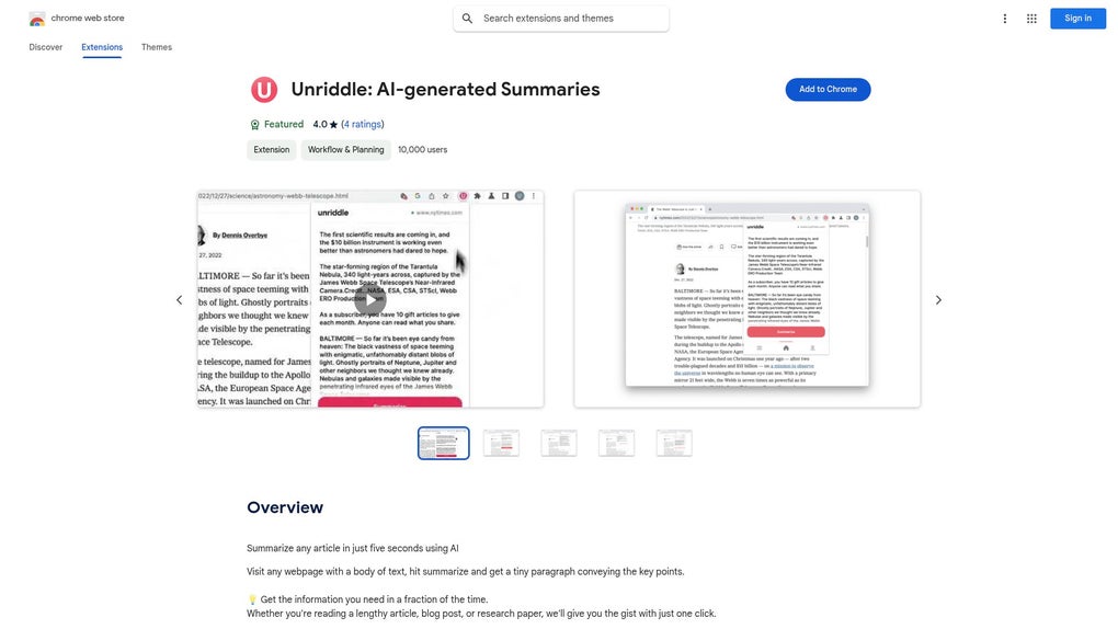 Unriddle: AI-generated Summaries para Creador de resúmenes de texto con IA: evaluación ...