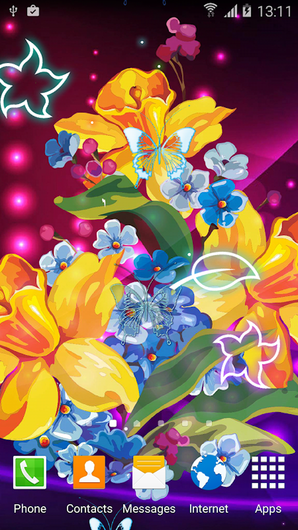Abstract Flower Live Wallpaper APK for Android - Download
