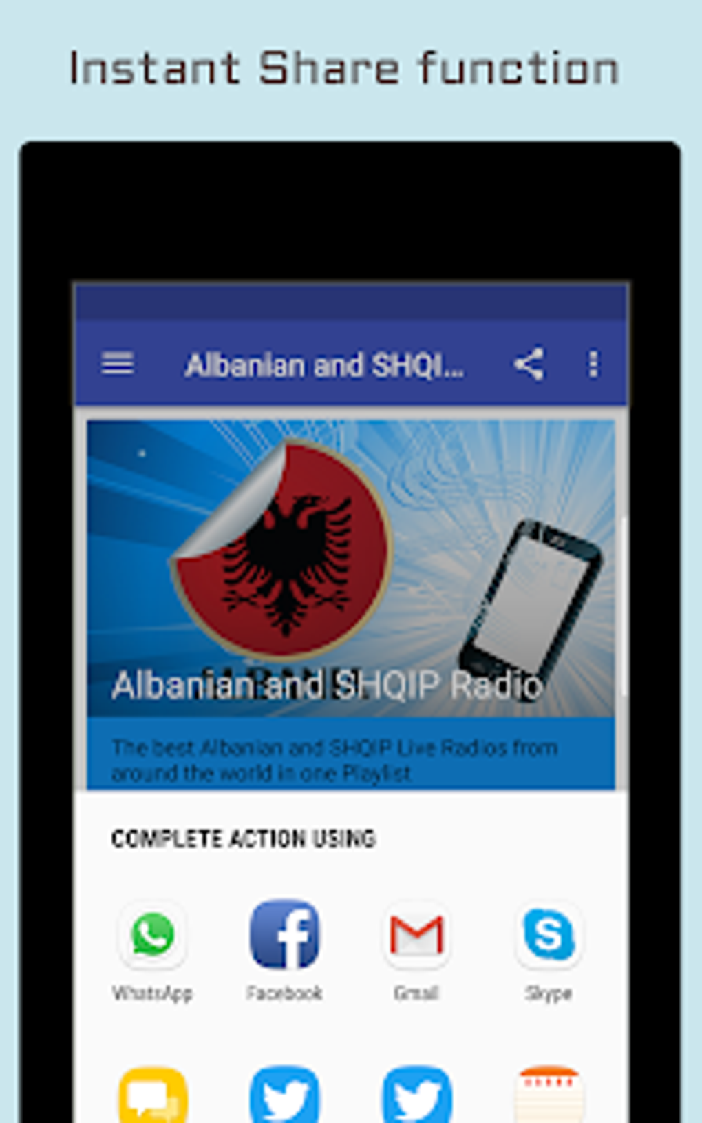 Albanian SHQIP Music Radio APK for Android - Download