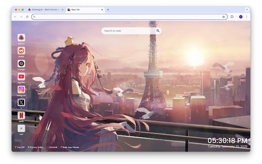Uesugi Erii - Dragon Clan Live Wallpaper สำหรับ Google Chrome - ส่วน ...