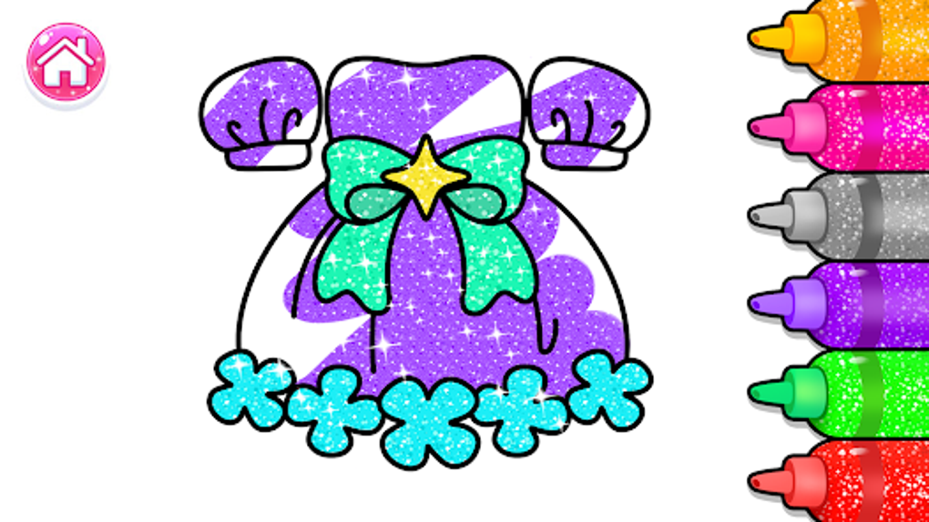 Glitter Coloring Book: Girls for Android - Download