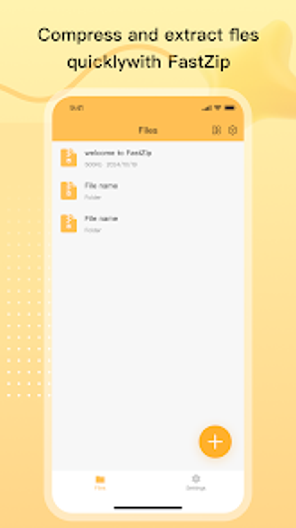 Android 용 FastZip-Quick Easy Compress - 다운로드