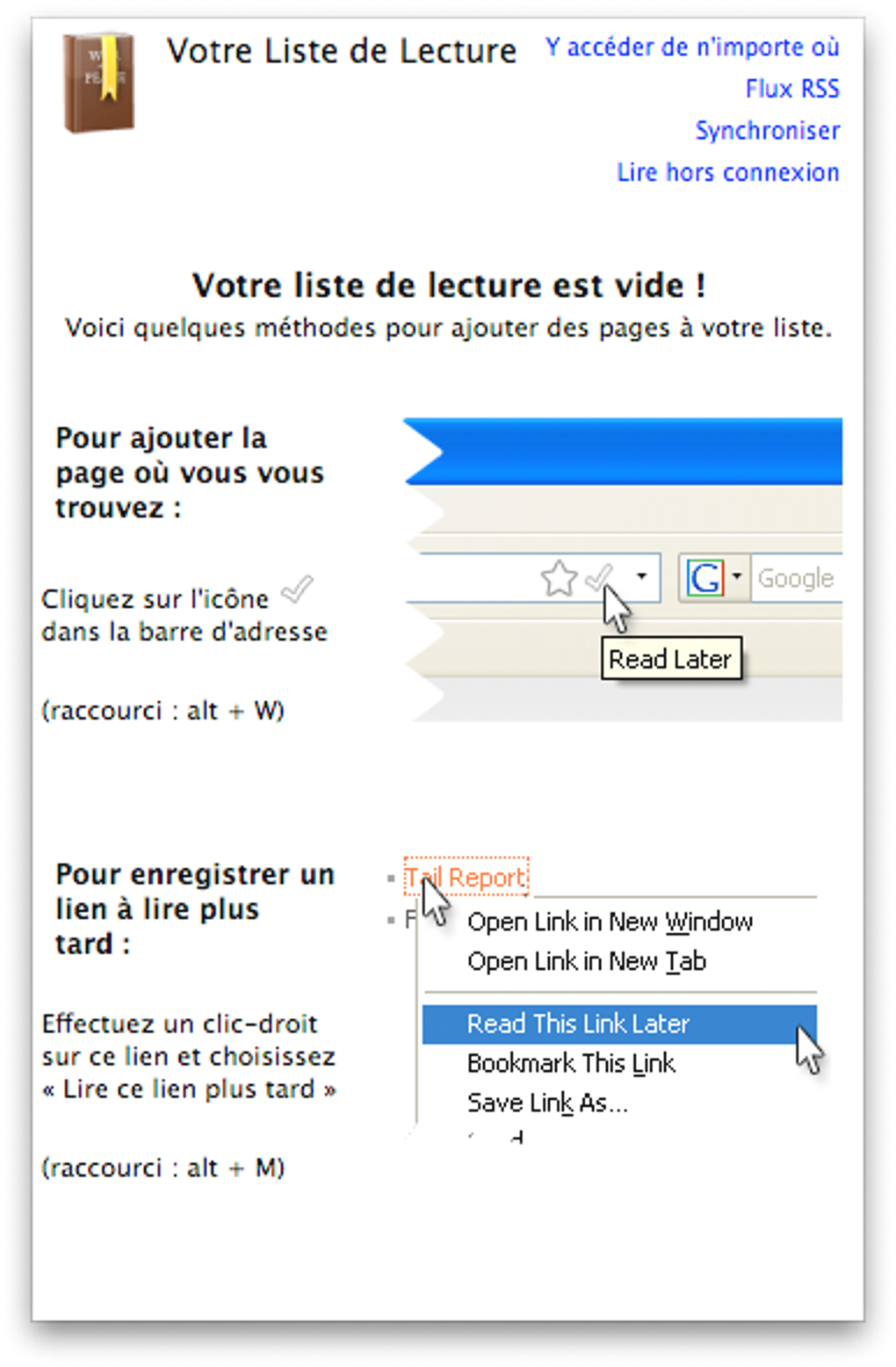Read It Later pour Mac - Télécharger