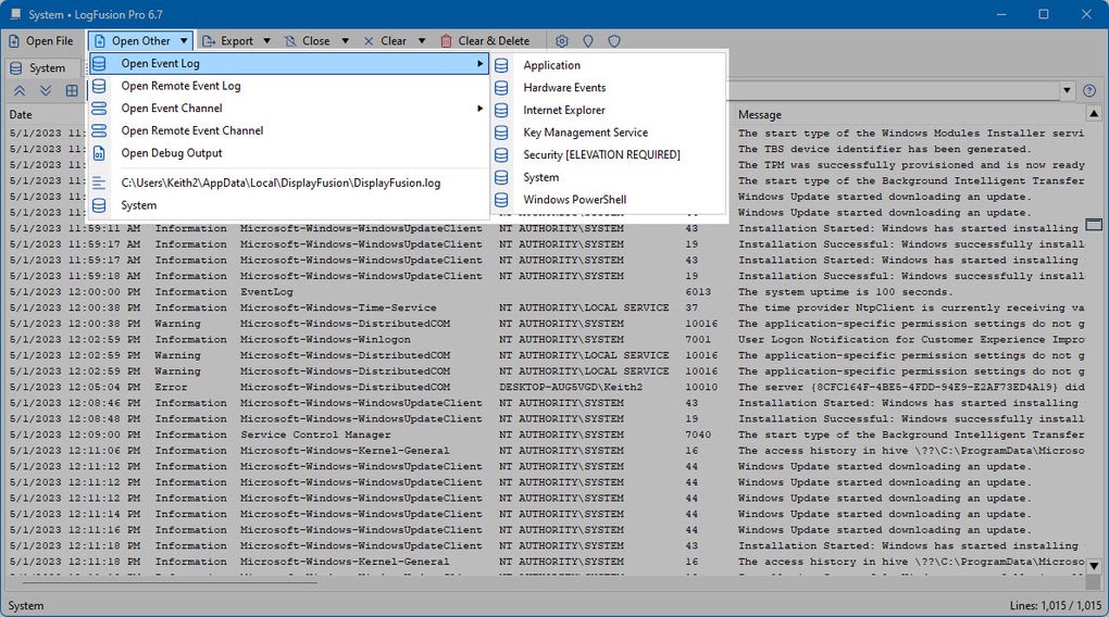 LogFusion - Download