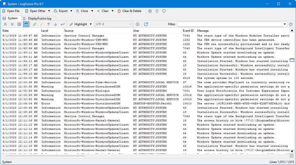 LogFusion - Download