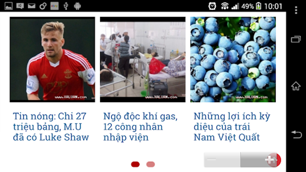XaLuan Doc Bao Moi Tin Tuc 24h for Android - Download