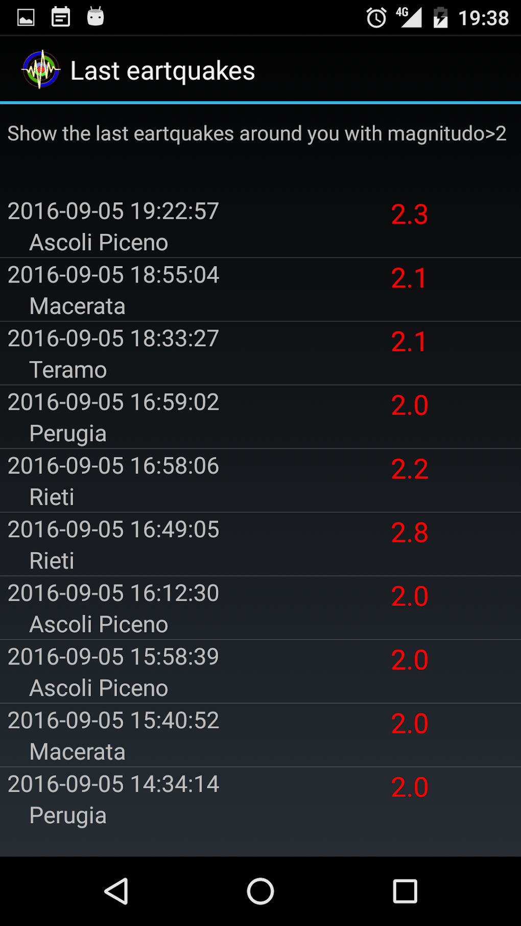 Earthquake Alarm Adv APK for Android - Download