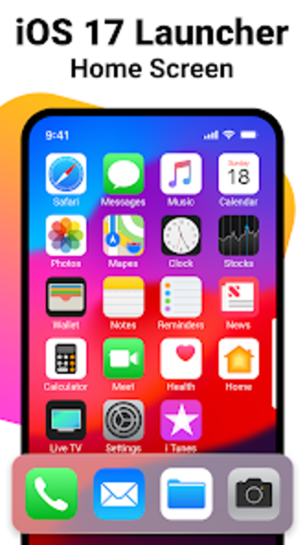 Launcher iOS 17 para Android - Descargar