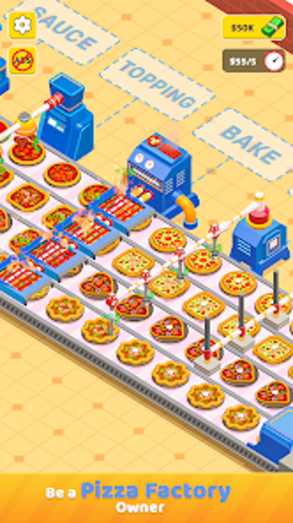 Idle Pizza Production Tycoon สำหรับ Android - ดาวน์โหลด