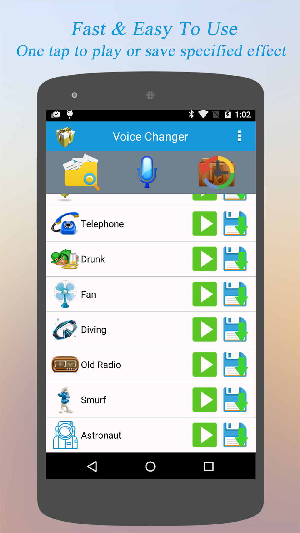 Android 용 Voice Changer APK - 다운로드