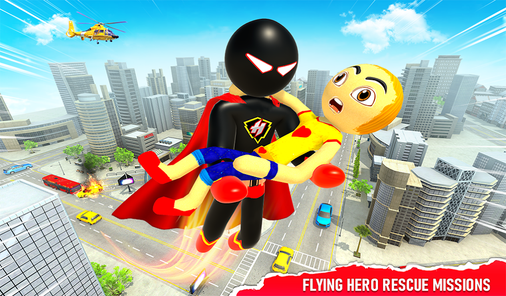 Stickman Speed Hero Superhero for Android - Download