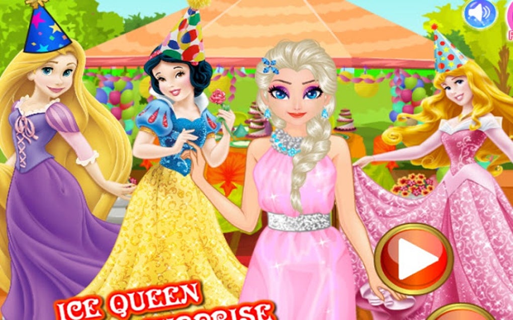 Ice Queen Surprise Birthday Party for Google Chrome - Extension Download
