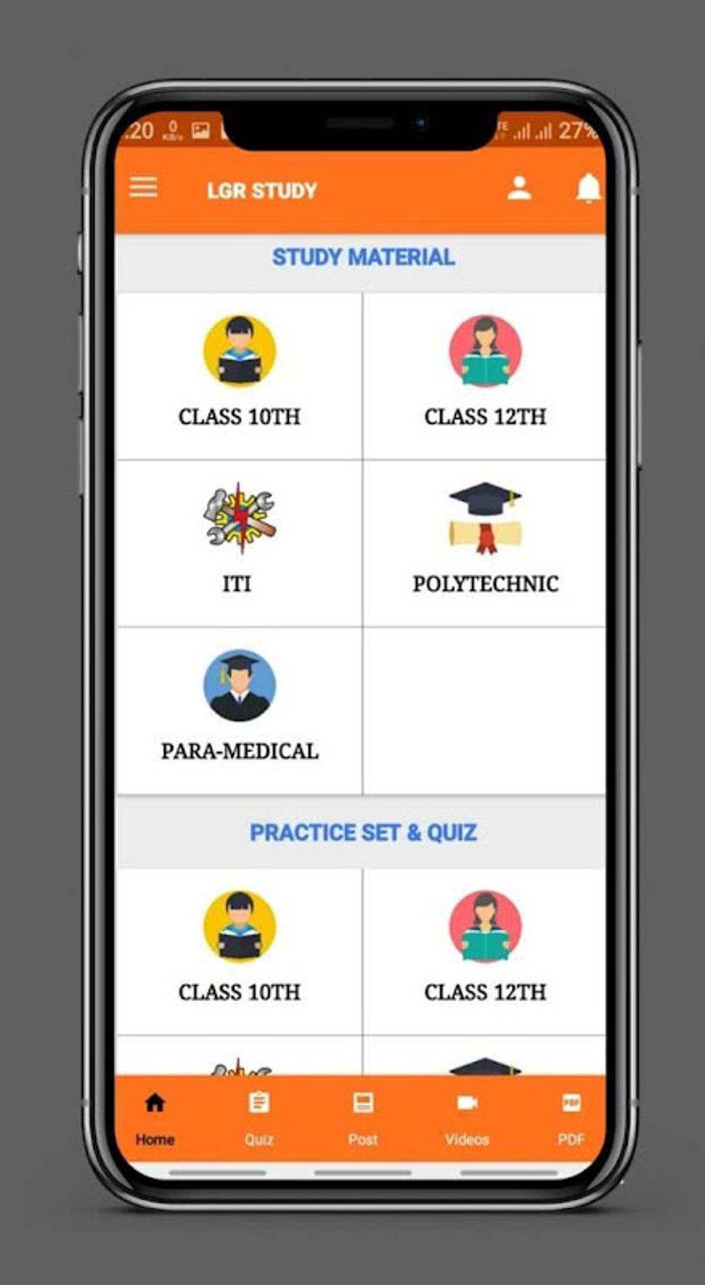 LGR Study : 10th, 12th, ITI, Polytechnic & PM APK for Android - Download