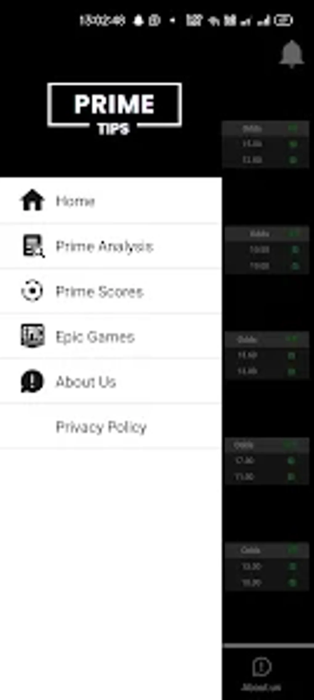 Prime Tips: Score Analysis สำหรับ Android - ดาวน์โหลด
