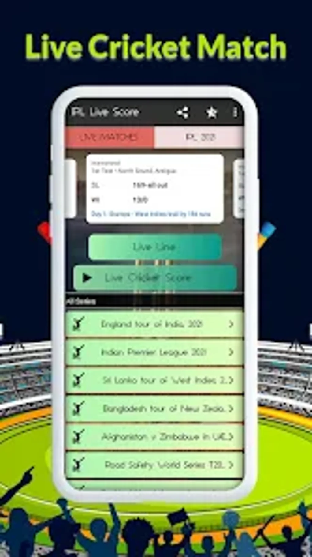 Android için Live Cricket Score Live Line - İndir