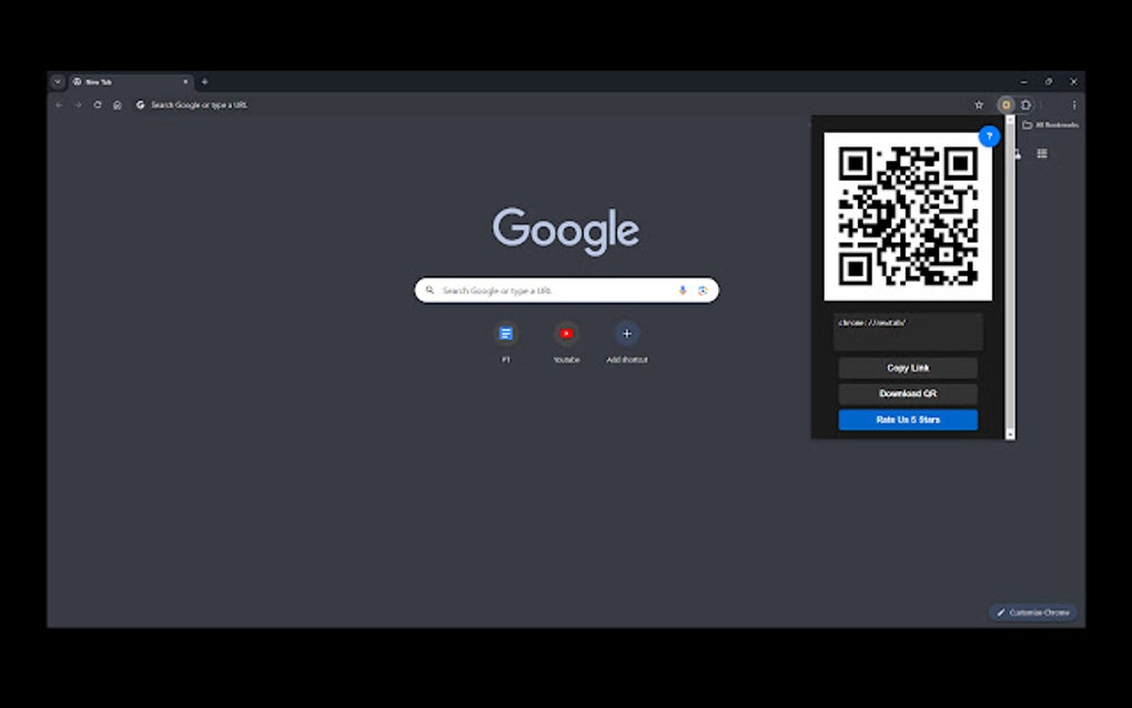 QR Code Generator Google Chrome 용 - 확장 프로그램 다운로드