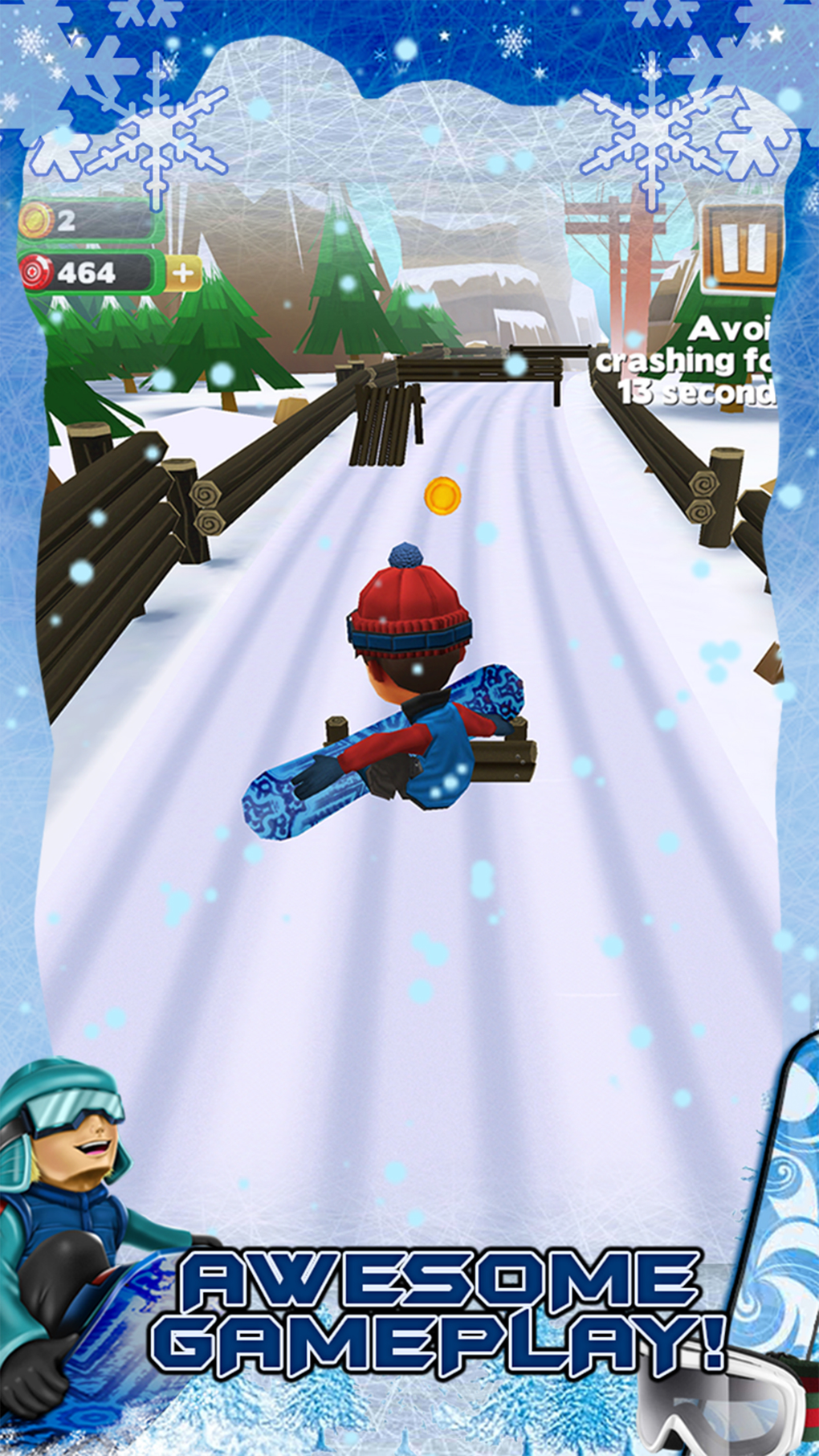 3D Extreme Snowboarding Game For Free for iPhone - Download
