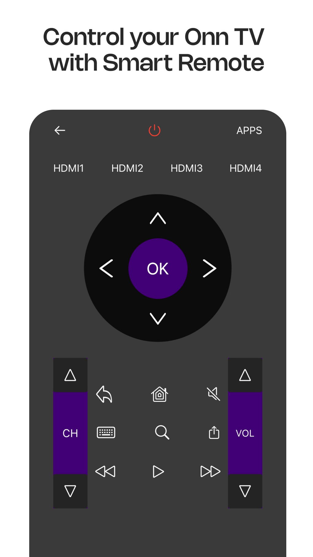ONN TV Remote para iPhone - Descargar