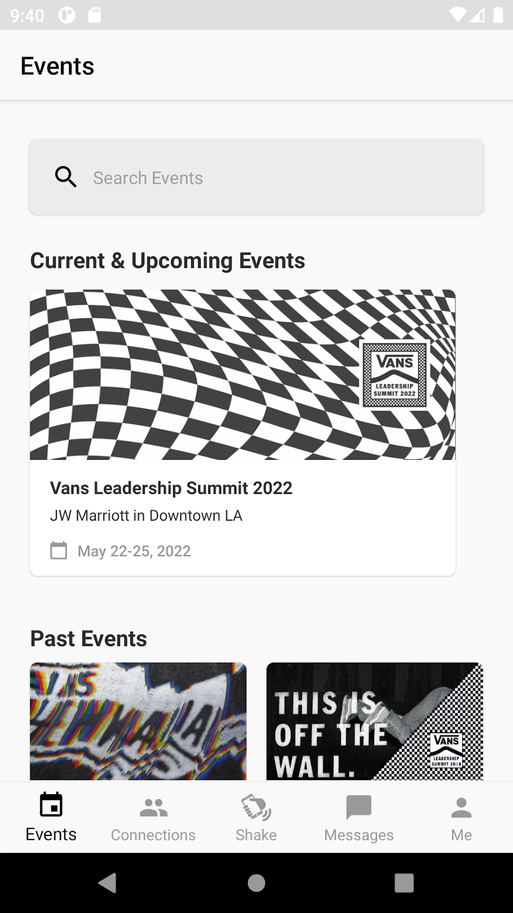 Vans Leadership Summit para Android - Descargar