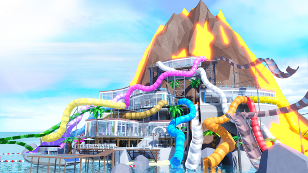 VOLCANO Waterpark Tycoon for ROBLOX - Game Download