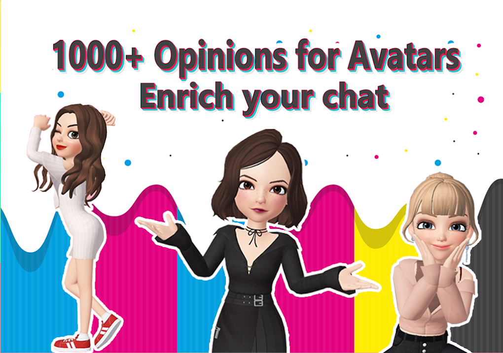 3D avatar creator Emoji maker cool chat для Android — Скачать