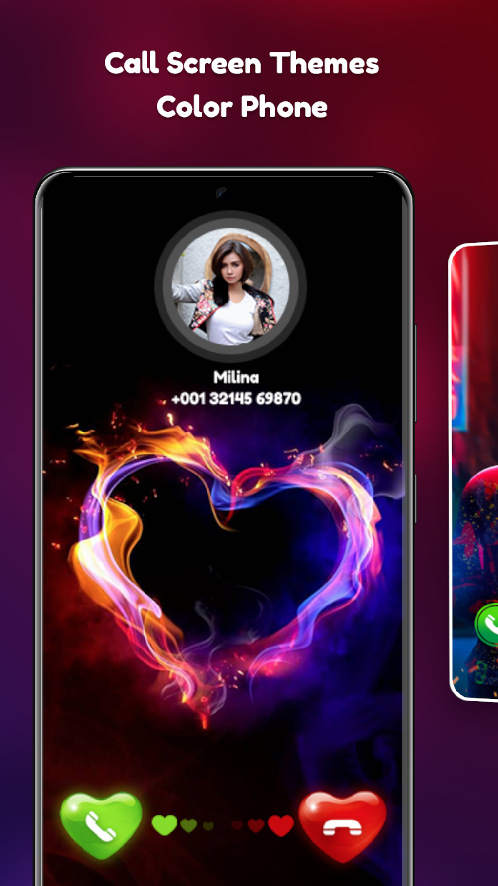 Color Call Screen Call Themes para Android - Descargar