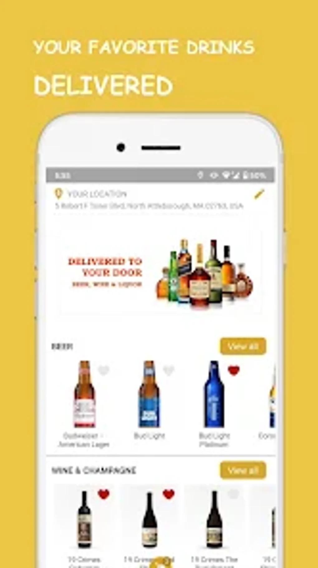 Drinkyfy - Liquor delivery at per Android - Download
