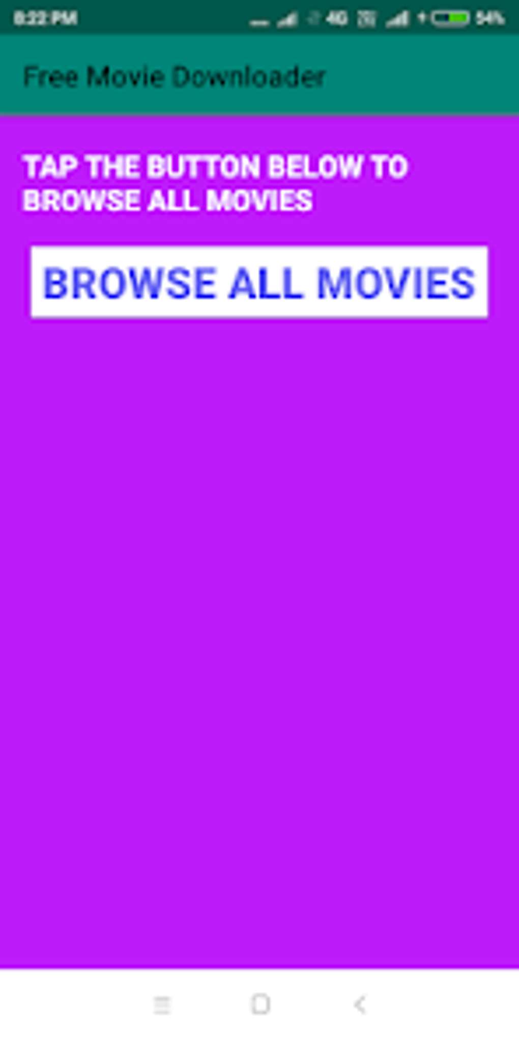 Free Movie Downloader para Android - Descargar