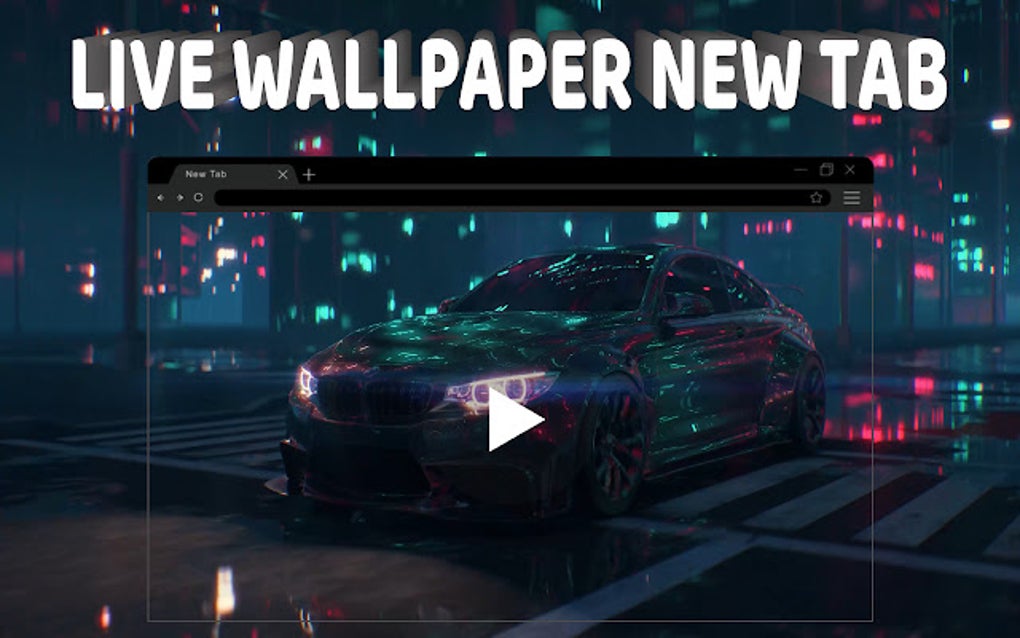 Black BMW M4 live wallpapers für Google Chrome - Erweiterung Download