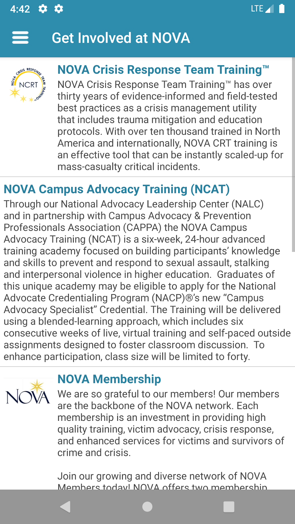 Android için NOVA Mobile App - İndir