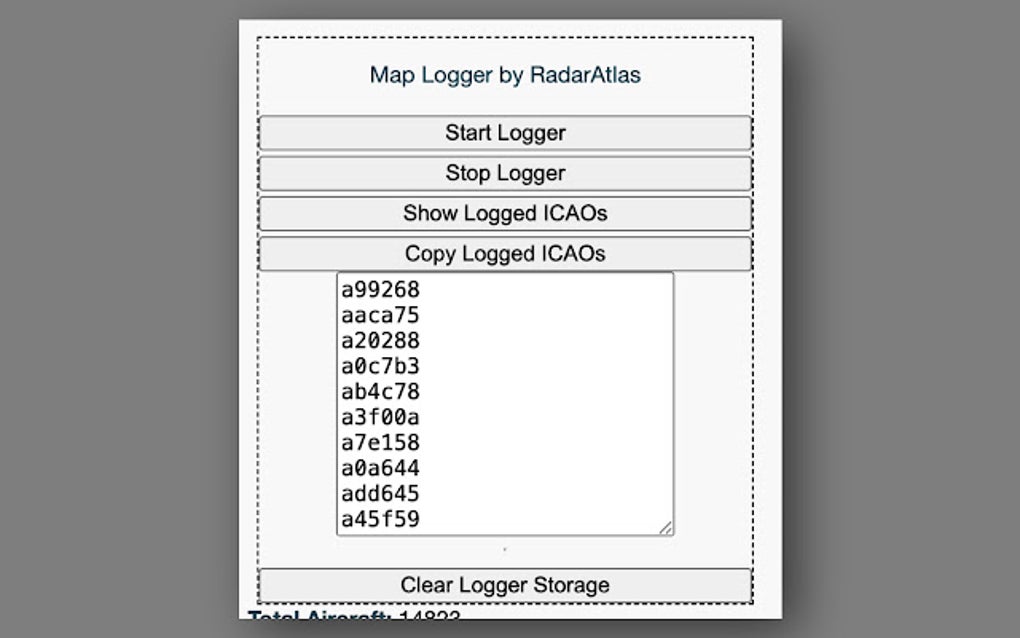 Map Logger by RadarAtlas Google Chrome 용 - 확장 프로그램 다운로드